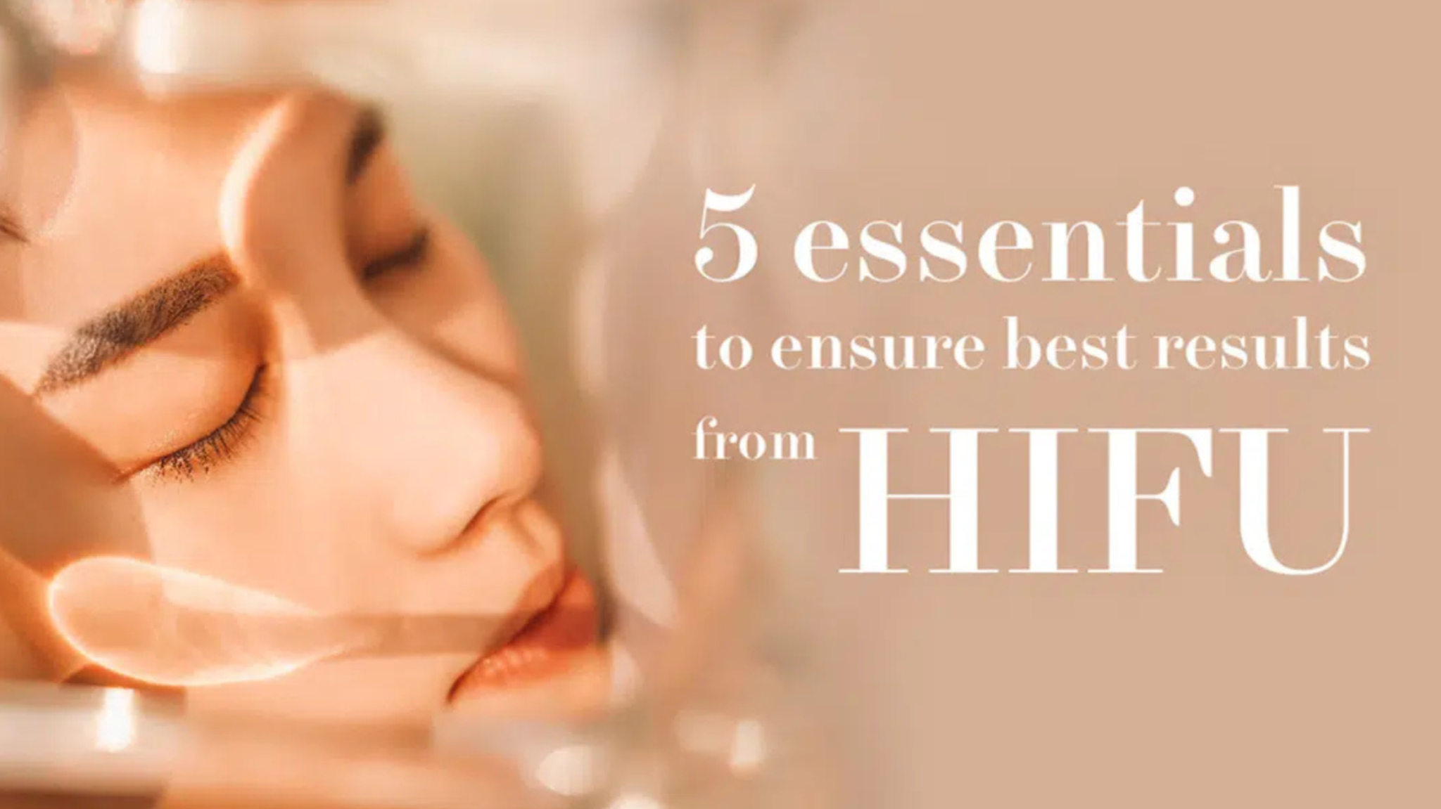 Am I Suitable for HIFU? Which Type to Choose in Singapore | Mizu Aesthetic